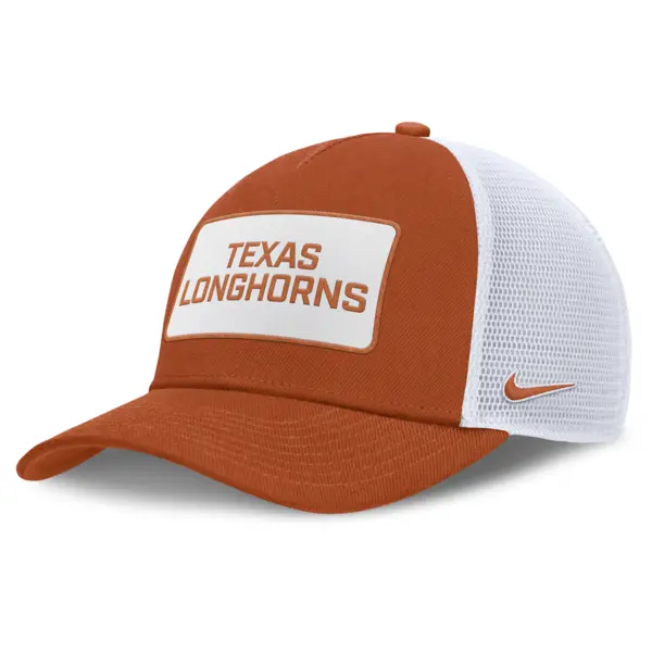 Nike Texas On-field Rise College Trucker Adjustable Hat - Orange