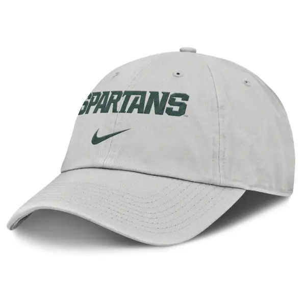 Nike Michigan State Off-field Club Gameday Adjustable Hat - Grey