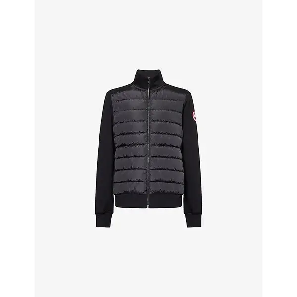 Canada Goose Hybridge Huron Padded Waterproof Jacket - Black - Noir