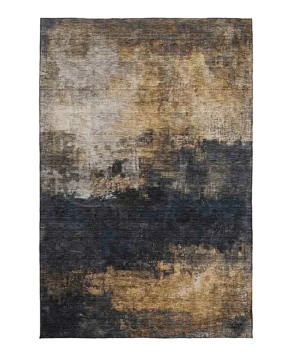 DALYN RUG COMPANY Dalyn Nouveau Nv17 Area Rug, 3' X 5 - Charcoal