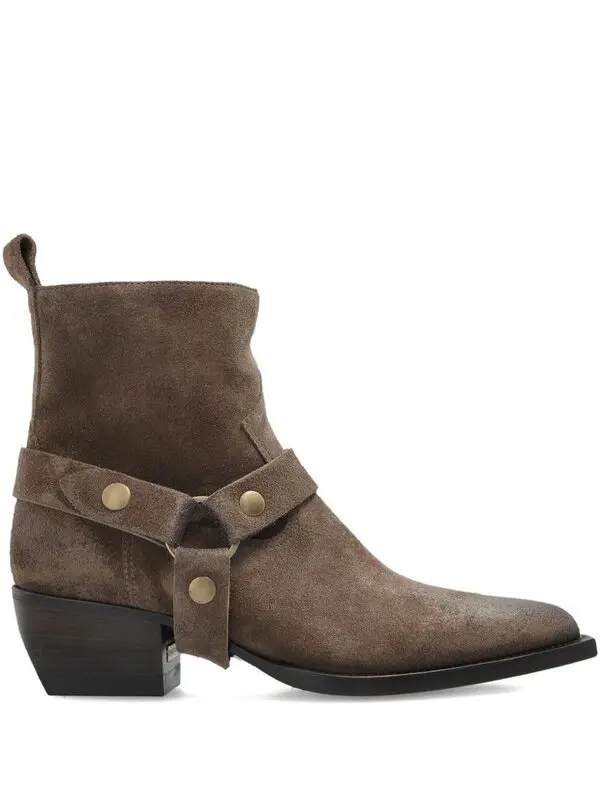 Golden Goose Ankle Boots - Beige