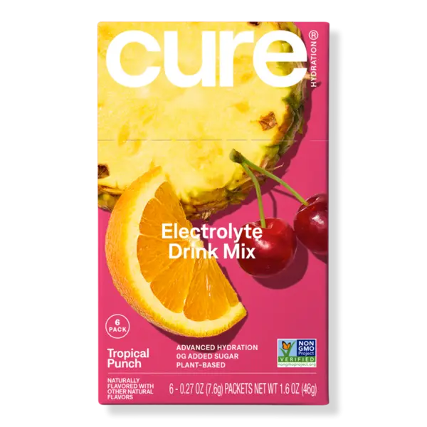 CURE HYDRATION Electrolyte Drink Mix Tropical Punch