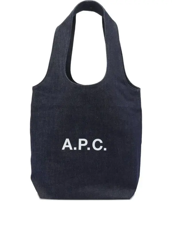 A.p.c. Small Ninon Denim Tote Bag