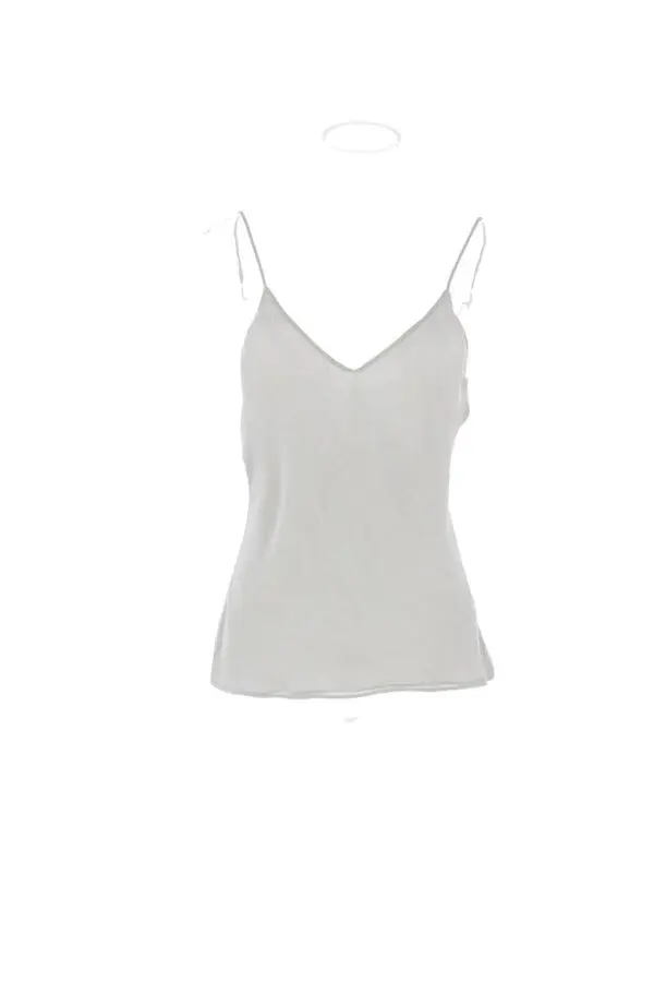 Alberta Ferretti Viscose Creponne Top - Grey