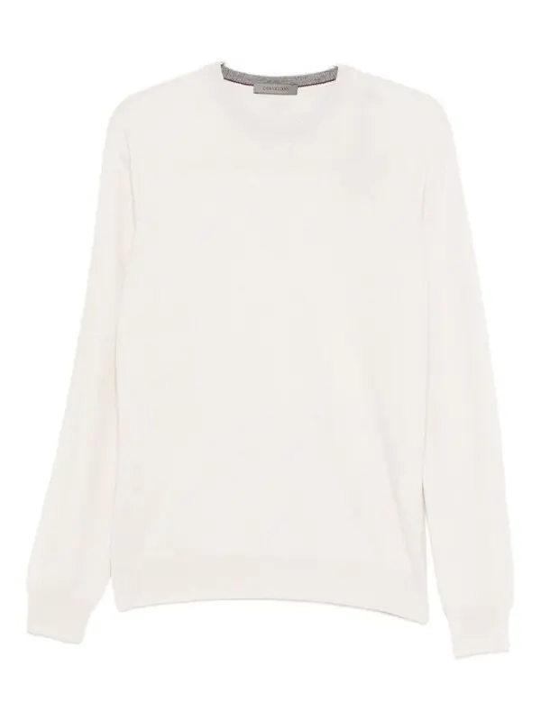 Corneliani Crewneck Sweater - White
