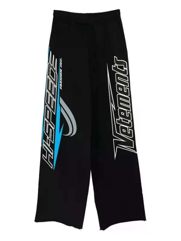 Vetements Graphic-printed Trousers
