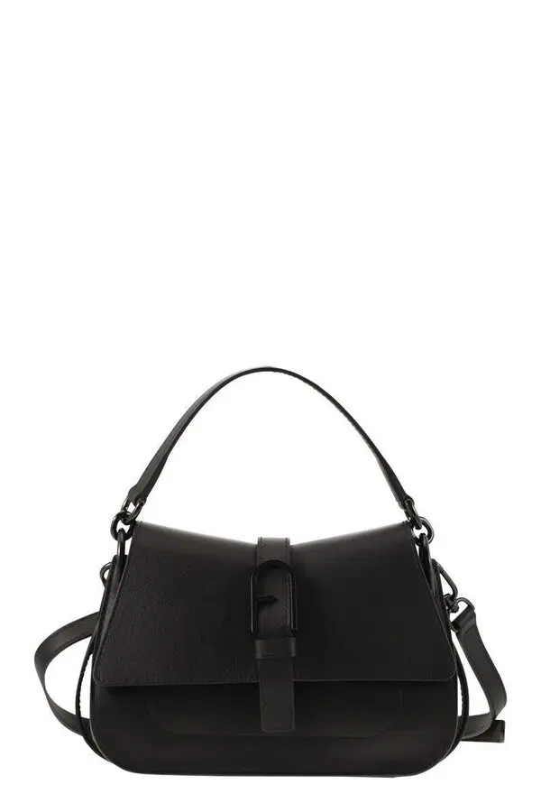 Furla Flow Mini Handbag - Black