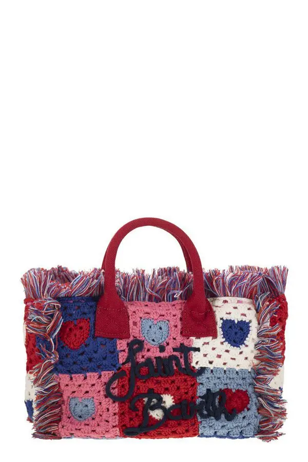 MC2 SAINT BARTH Colette Crochet Handbag