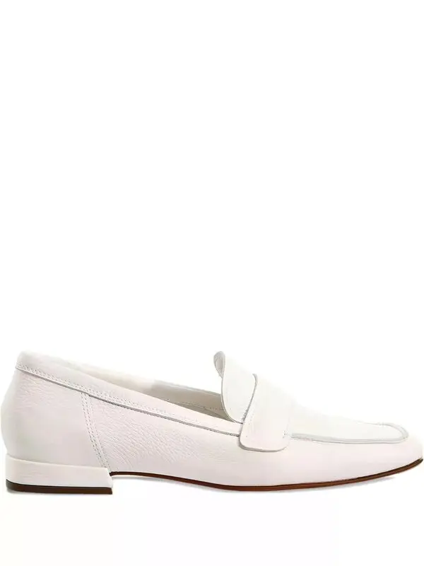 HOGL Perry Leather Loafers - White
