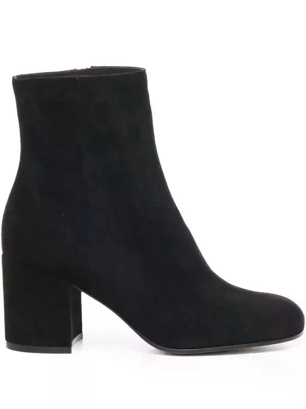 GIANVITO ROSSI 70mm Block-heel Ankle Boots