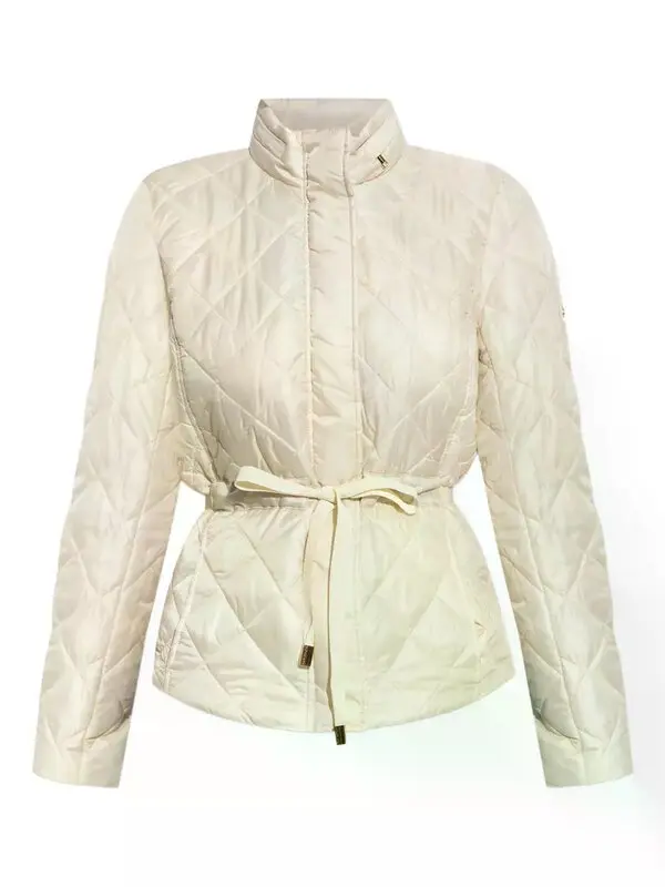 Michael Kors Quilted Belted Jacket