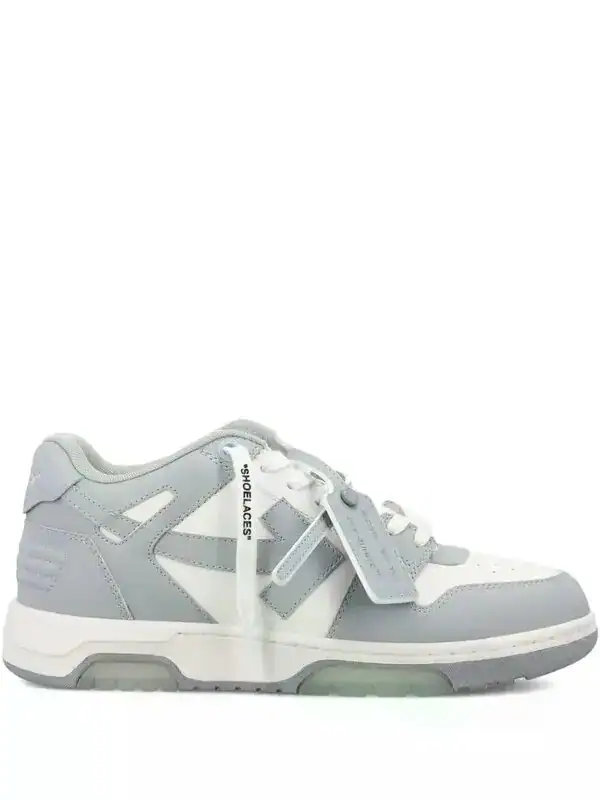 Off-White Out Of Office Leather Sneakers - White | Editorialist