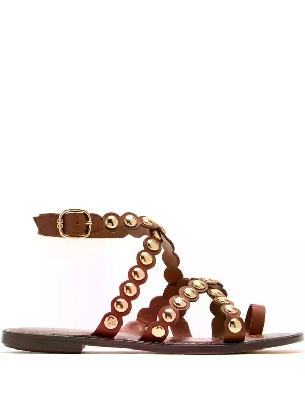 Sam Edelman Scalloped Studded Sandals