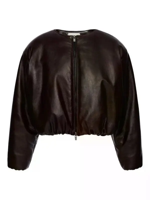 Magda Butrym Balloon-sleeve Bomber Jacket