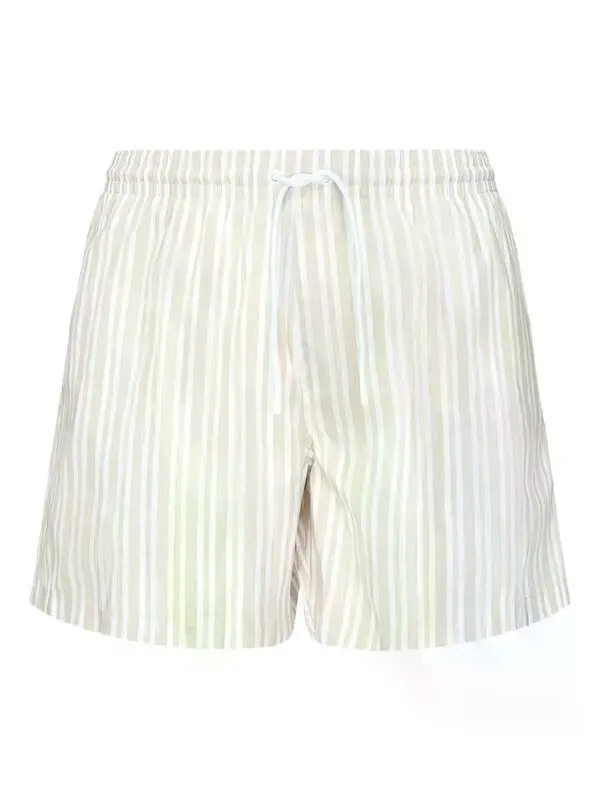 Loro Piana Striped Drawstring Shorts - Neutrals