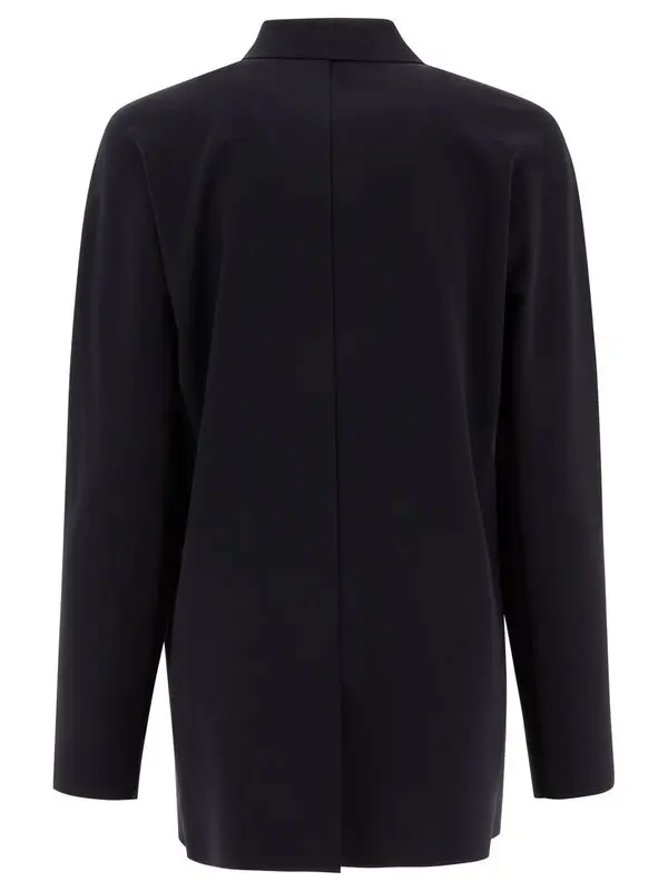 Max Mara Single-breasted Jersey Blazer