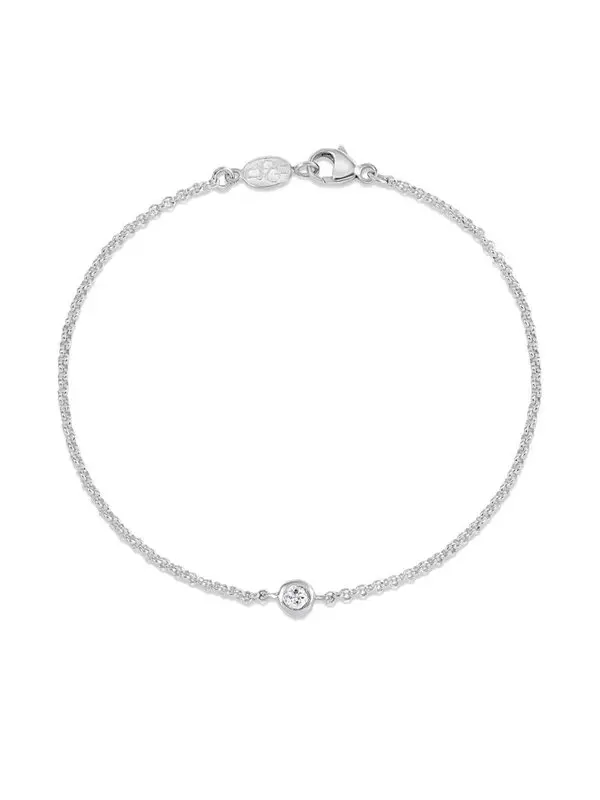 DOWER AND HALL Dewdrop Sapphire Bracelet - Silver