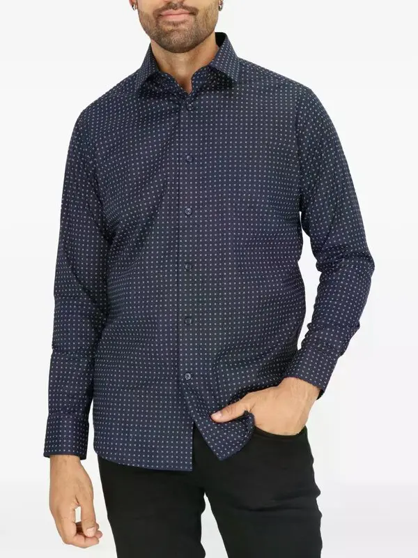 Scotch & Soda Micro-pattern Dress Shirt