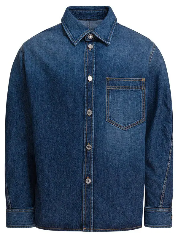 Givenchy Denim Overshirt - Blue