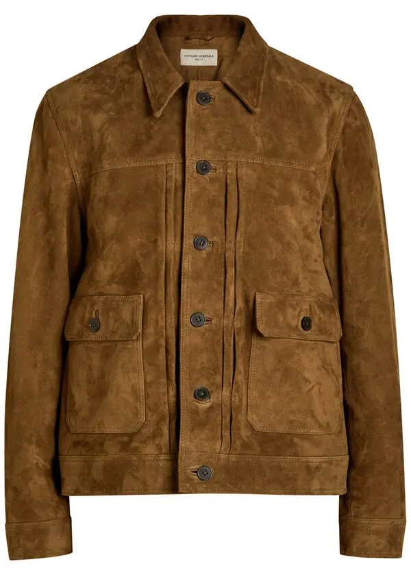 Officine Générale Lazlo Suede Jacket