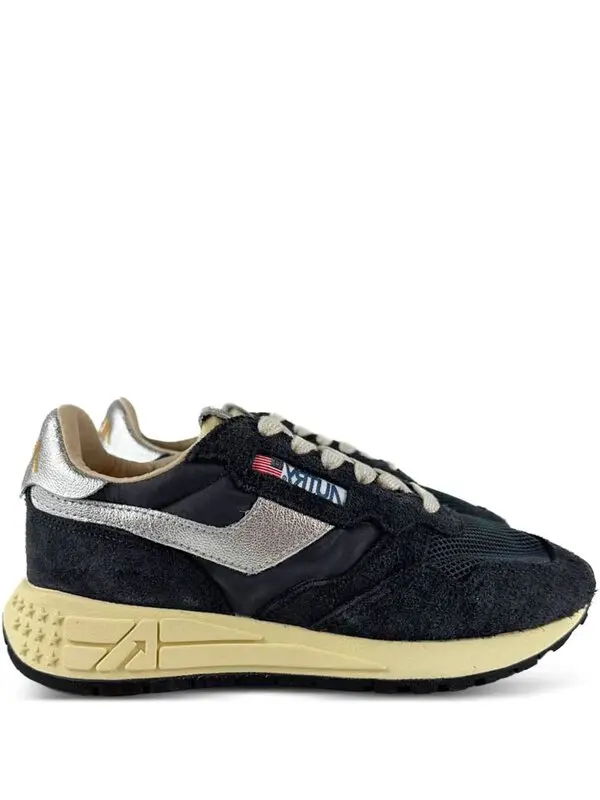 AUTRY Reelwind Low Sneakers - Nero E Argento