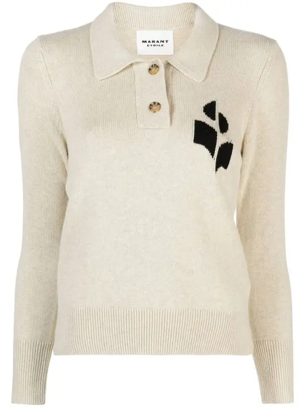 Isabel Marant Nola Logo Polo