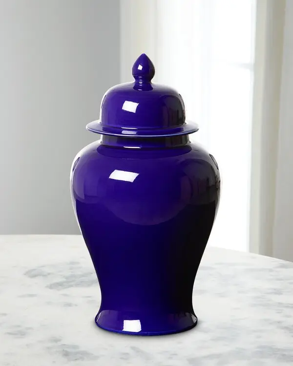 PARK HILL COLLECTION Imperial Ceramic Ginger Jar, Small