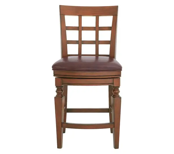 ALATERRE FURNITURE Napa Counter Height Stool With Back