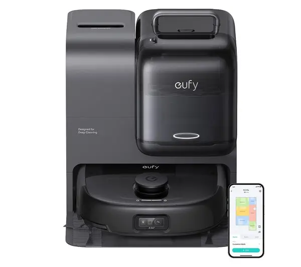 EUFY Omni E28 Robotic Vacuum And Mop W Portable Carpet Cleaner