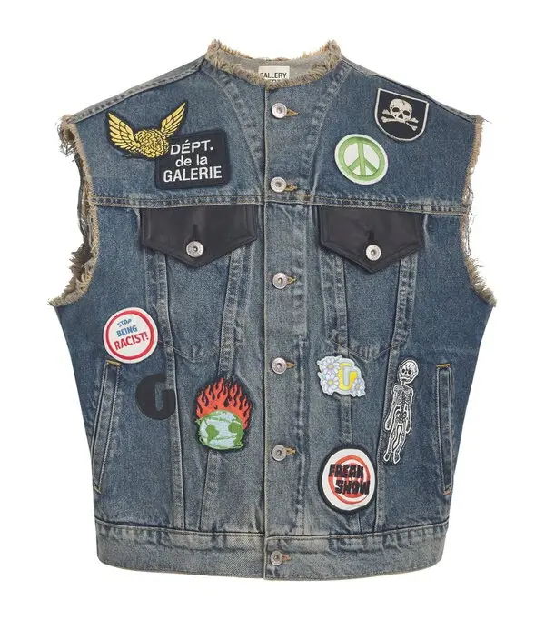 GALLERY DEPT. Midnight Denim Waistcoat - Blue