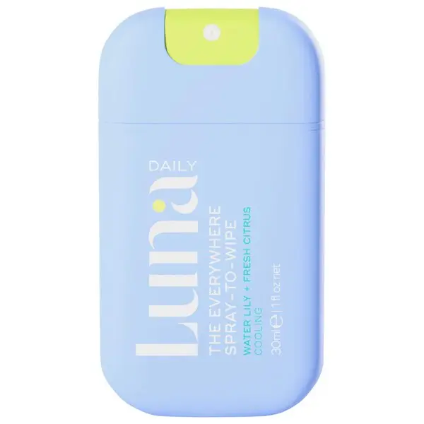 LUNA DAILY The Everywhere Spray-to-wipe 30ml Cooling Water Lily + Fresh Citrus