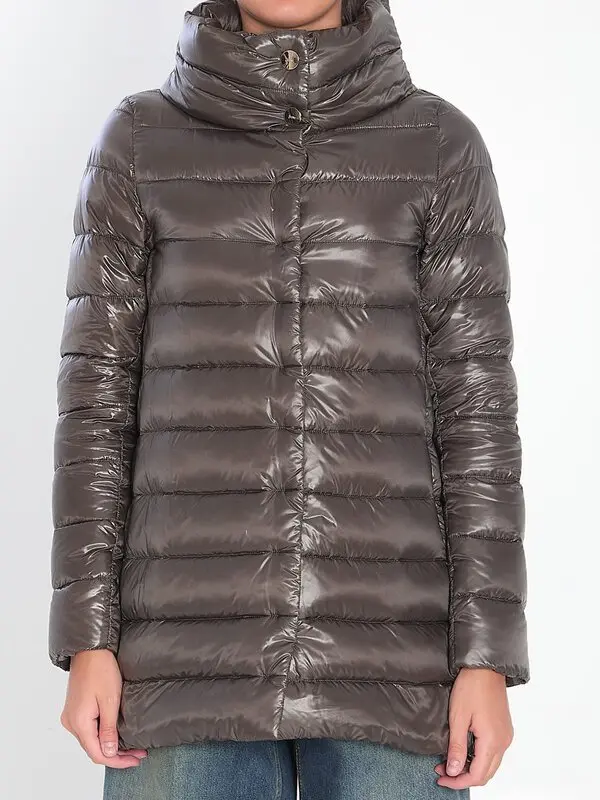 Herno Amelia Light Puffer Jacket - Grey