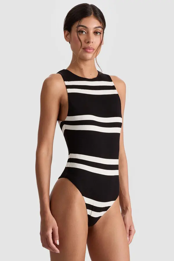 Alice + Olivia Rothy Bodysuit - Stripe