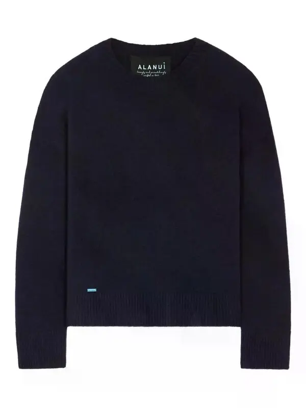 Alanui Crew-neck Sweater - Blue
