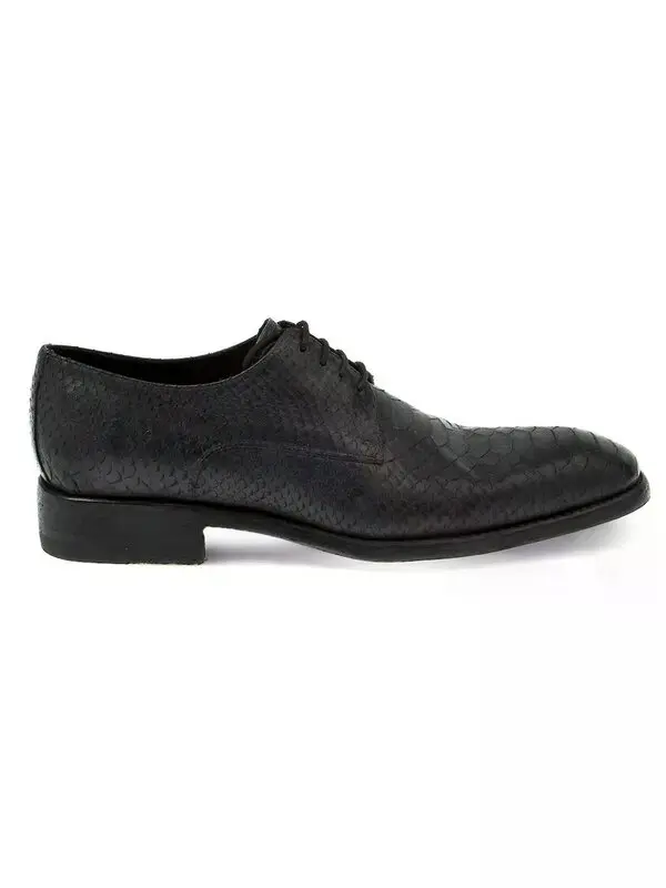 JEAN-BAPTISTE RAUTUREAU Snakeskin-effect Derby Shoes