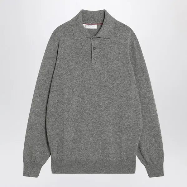 Brunello Cucinelli Gray Polo - Grey