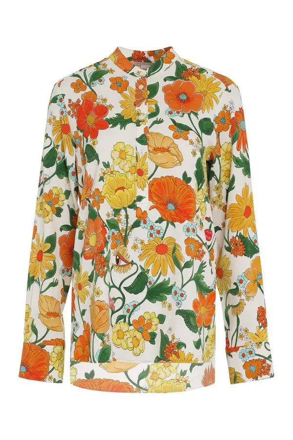 Stella McCartney Printed Viscose Shirt - Multicolor