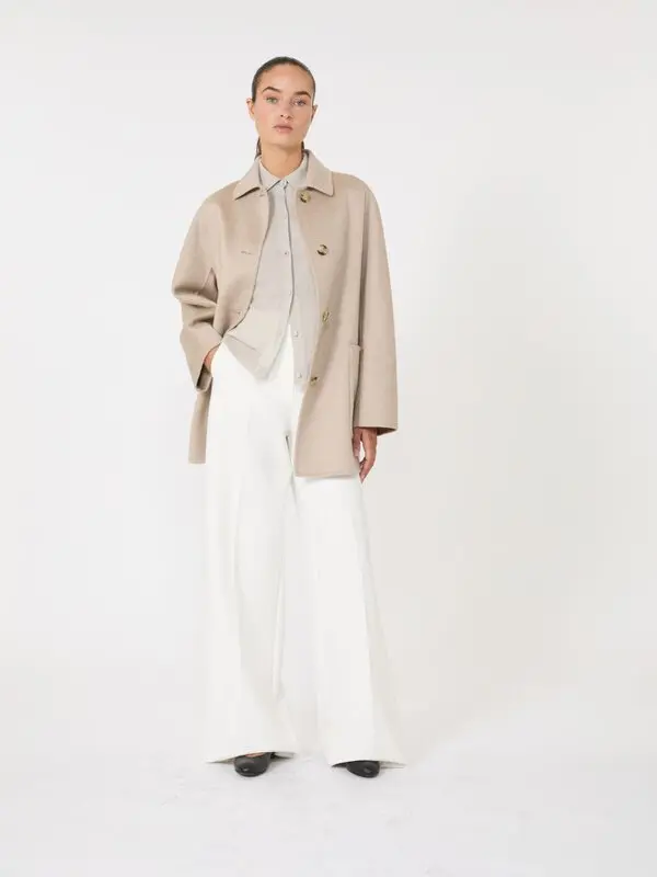 Max Mara Pure Cashmere Coat - Sand