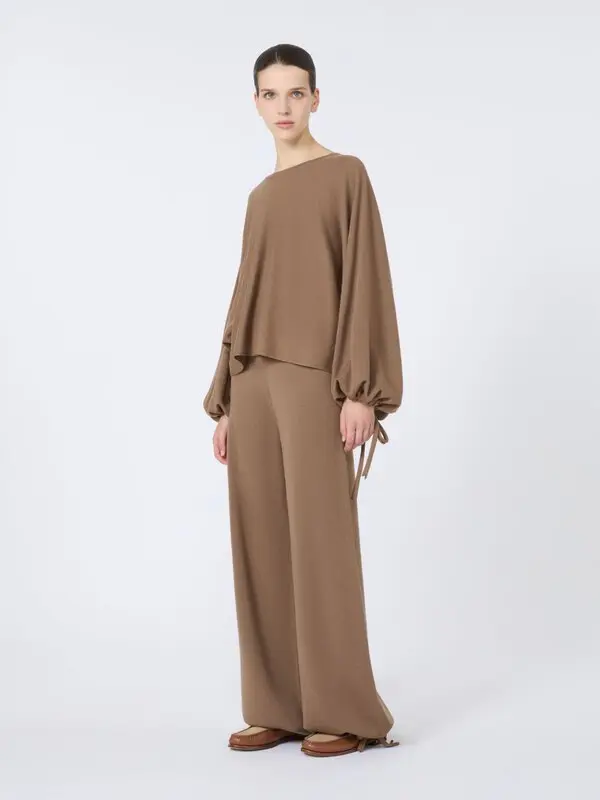 Max Mara Wool Yarn Trousers