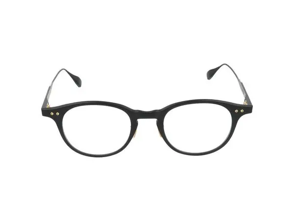 Dita Ash Matte Black Eyeglasses