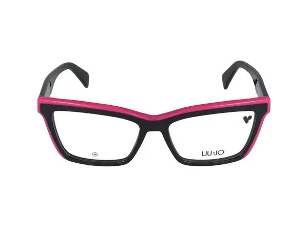 Liu Jo Full Rim Eyeglasses - Black/fuchsia