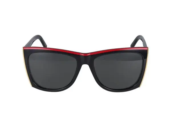 Saint Laurent Sl 539 Paloma Sunglasses - Black Black Grey