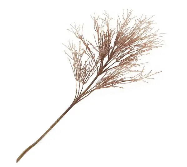 NORTHLIGHT Fountain Grass Artificial Fall Harve St Spray 35