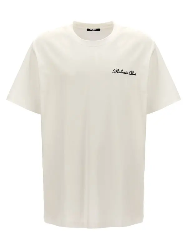 Balmain Signature' T-shirt