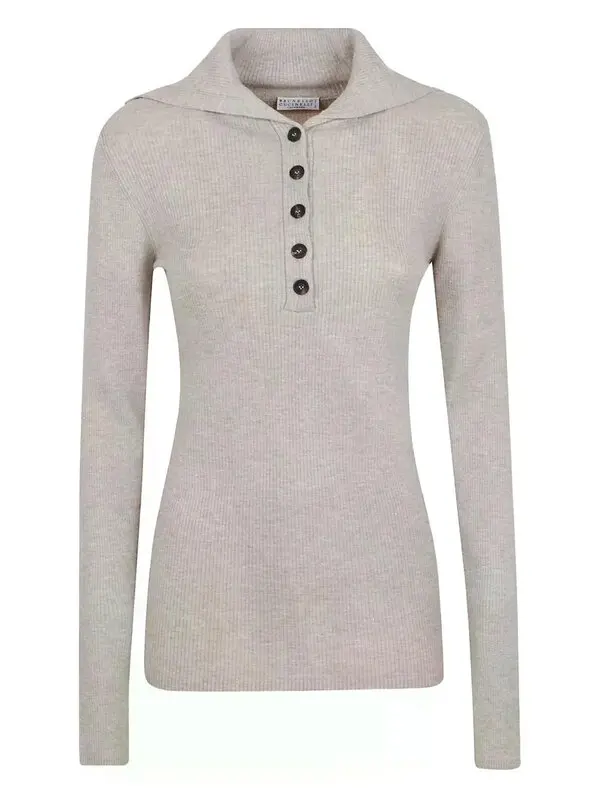 Brunello Cucinelli Ribbed Knit Sweater