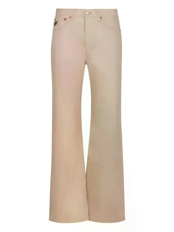 LOIS Logo-patch Flared Jeans