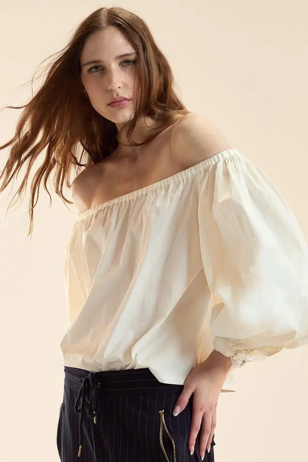 Cynthia Rowley The Bunny Blouse - White