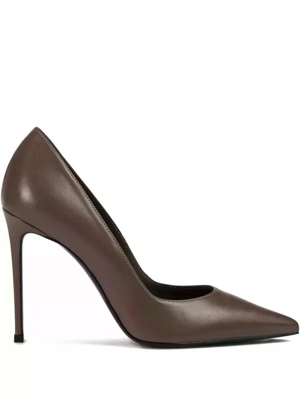 LE SILLA 100mm Eva Pointed-toe Stiletto Pumps - Brown