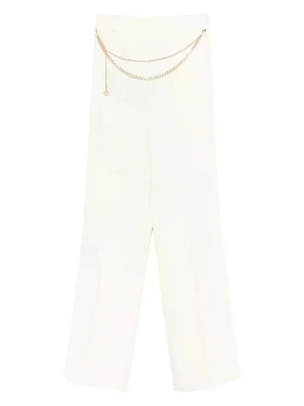 TWINSET Chain-embellished Trousers