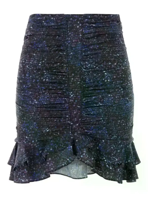 Isabel Marant Milendi Mini Skirt - Blue